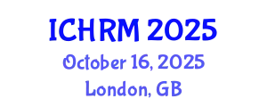 International Conference on Human Resource Management ICHRM on October ...