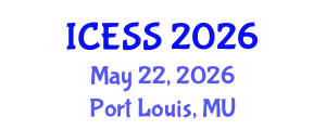 International conferences on Economics and Social Sciences ICESS on May ...